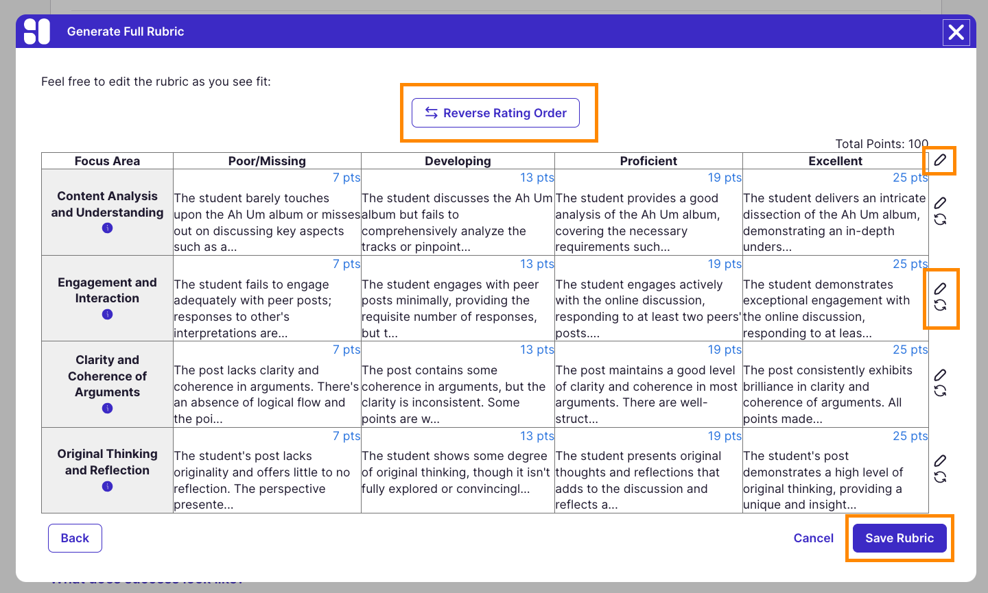 Harmonize Rubrics (Blackboard, Brightspace, and Moodle) – Harmonize