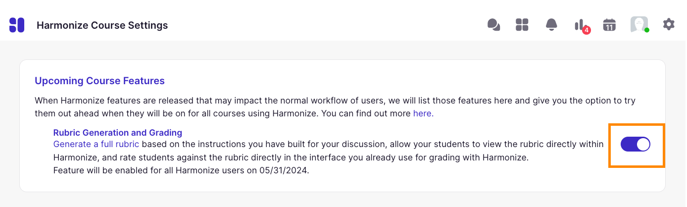 Harmonize Rubrics (Blackboard, Brightspace, and Moodle) – Harmonize